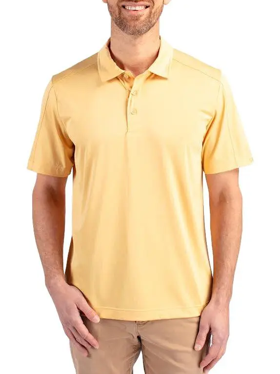 Cutter & Buck Prospect Textured Stretch Polo - Desert