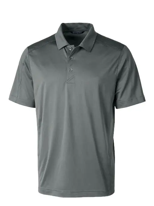 Cutter & Buck Prospect Textured Stretch Polo - Elemental Grey
