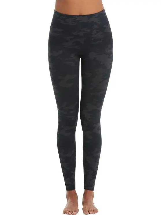 Spanx Look At Me Now Seamless Leggings - Black Camo