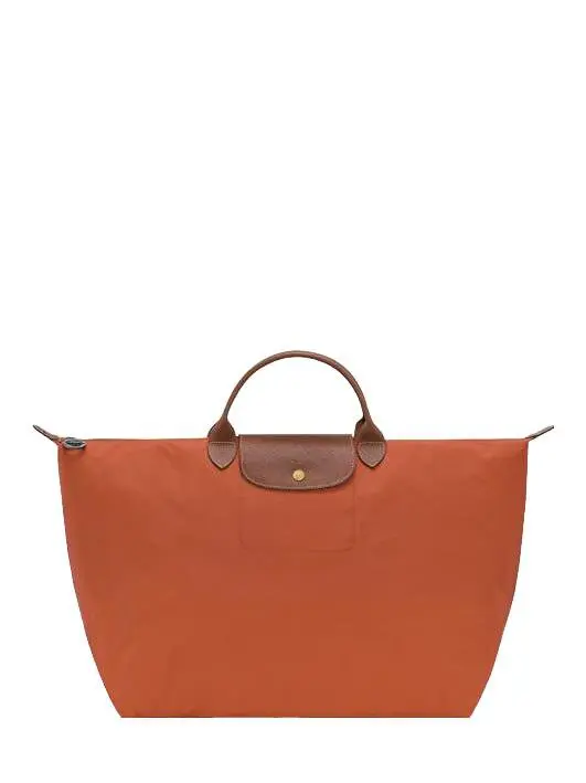 Longchamp Large Le Pliage Original Travel Bag - Brick