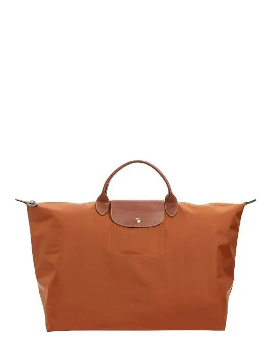 Longchamp Large Le Pliage Original Travel Bag - Cognac