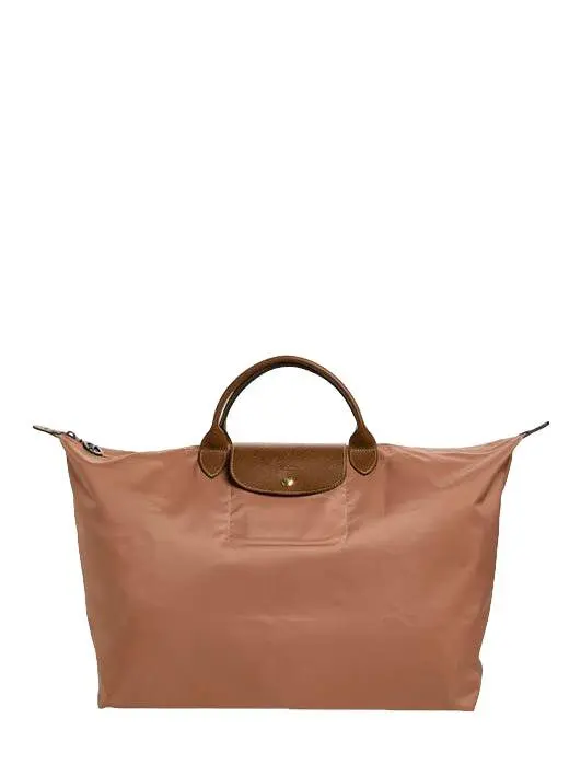 Longchamp Large Le Pliage Original Travel Bag - Pink Tea