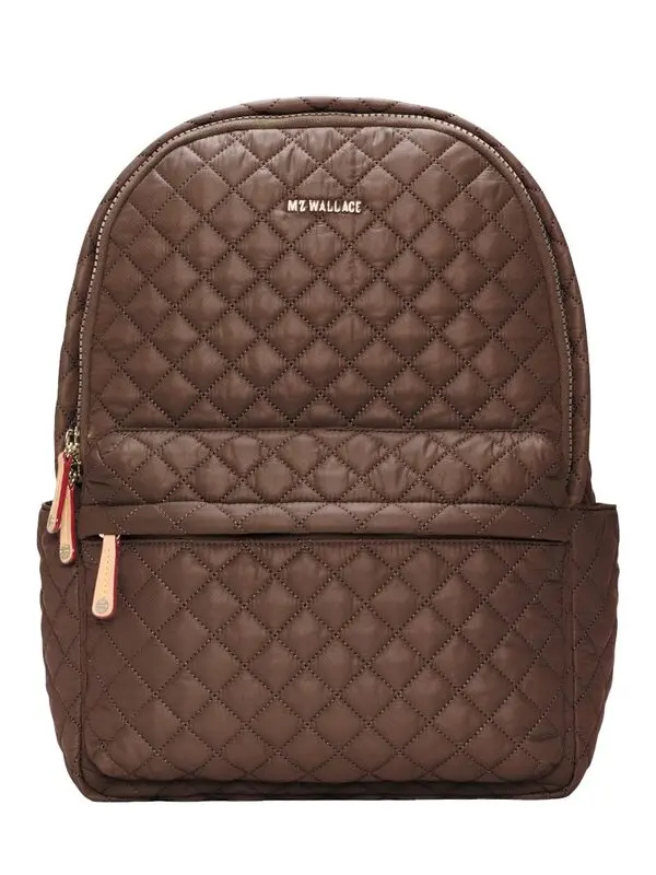 Mz Wallace Metro Deluxe Backpack - Walnut