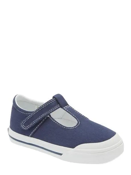 FOOTMATES Drew Mary Jane Sneaker - Navy