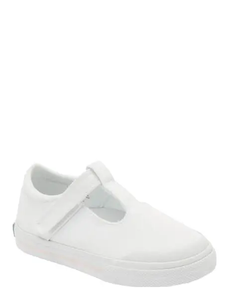 FOOTMATES Drew Mary Jane Sneaker - White
