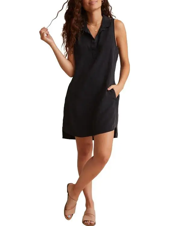 Bella Dahl Sleeveless A-line Mini Dress - Vintage Black