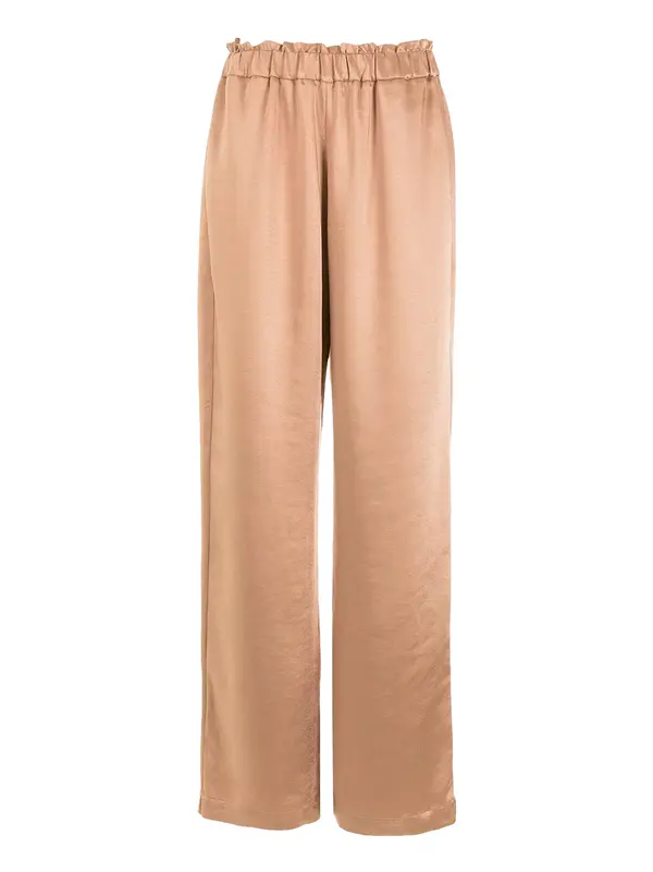 OLYMPIAH Elasticated Track Pants - Brown