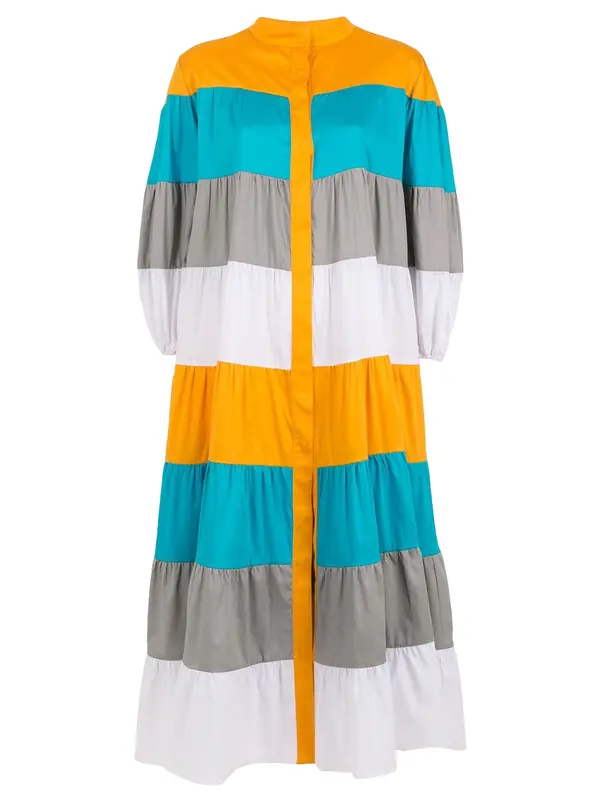 OLYMPIAH Stripe-patterned Shirt Dress - Multicolour