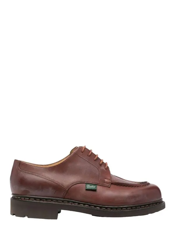Paraboot Chambord Leather Derby Shoes - Brown