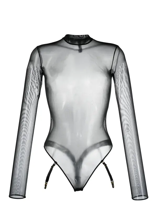 MAISON CLOSE Corps À Corps Long-sleeve Bodysuit - Black