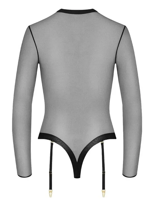 MAISON CLOSE Corps À Corps Long-sleeve Bodysuit - Black