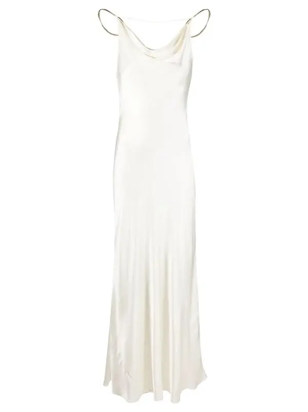 Cult Gaia Azaelia Ring-hardware Dress - White