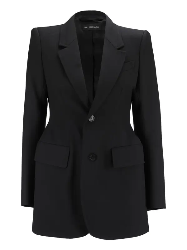 Balenciaga Tailored Blazer - Black