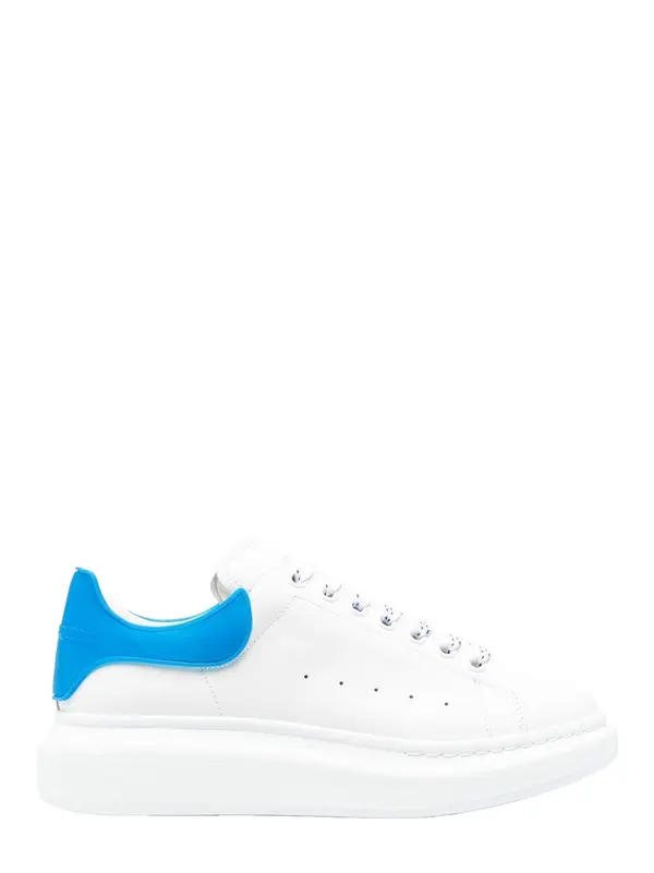 Alexander McQueen Oversized Lace-up Sneakers - White
