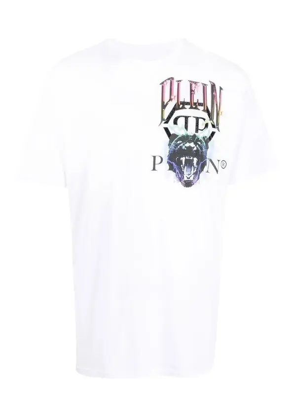 Philipp Plein Logo-print Short-sleeved T-shirt - White