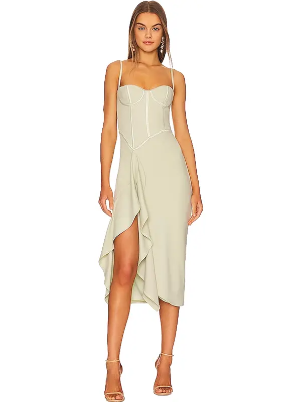 Katie May Doutzen Dress - Sage