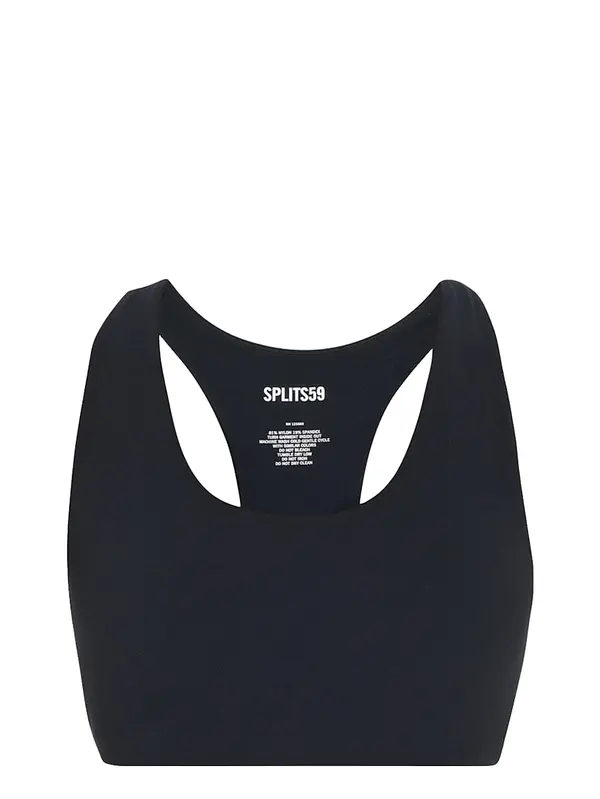 Splits59 Sara Airweight Sports Bra - Black