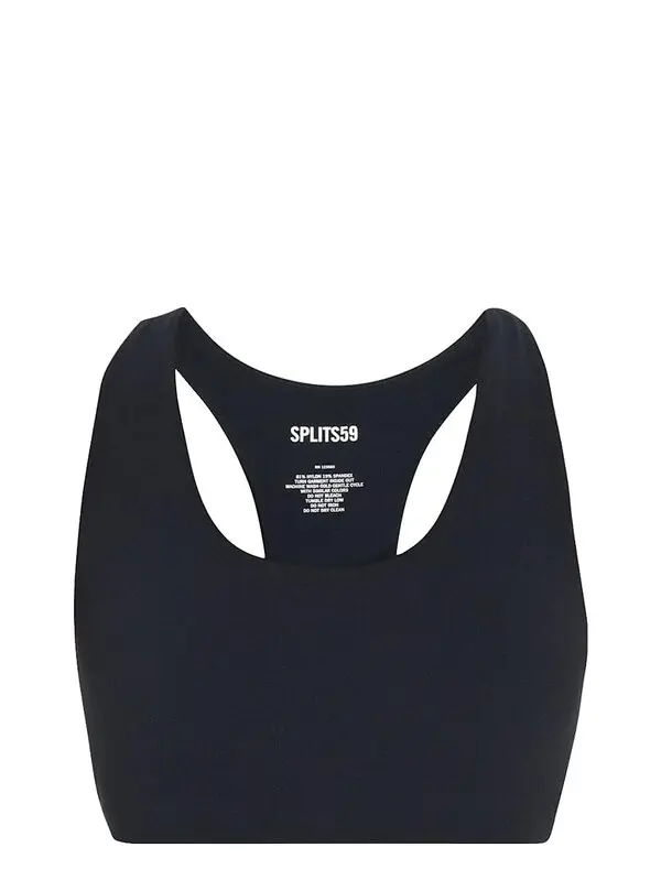 Splits59 Sara Airweight Sports Bra - Black
