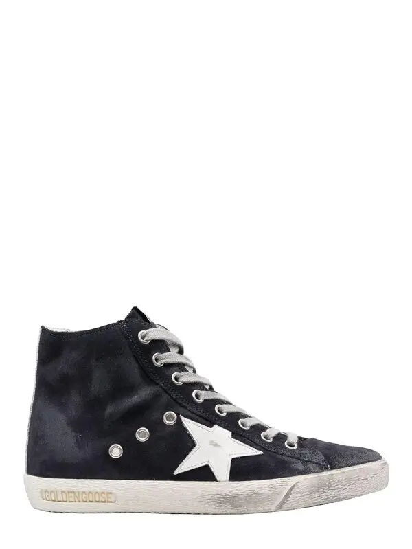 GOLDEN GOOSE DELUXE BRAND Francy High-top Sneakers - Blue