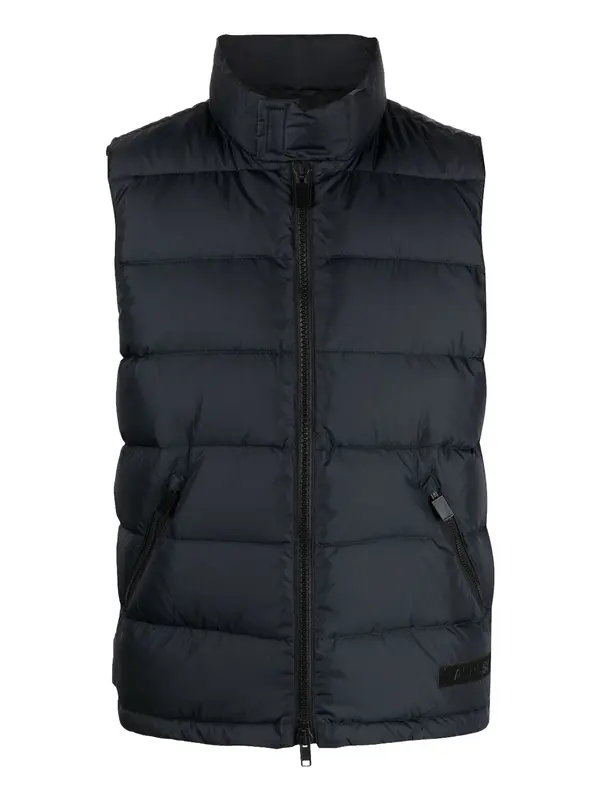 Aspesi Padded Down Gilet - Blue