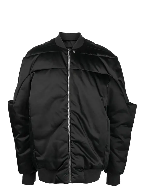 Rick Owens Goose-down Bomber Jacket - Black