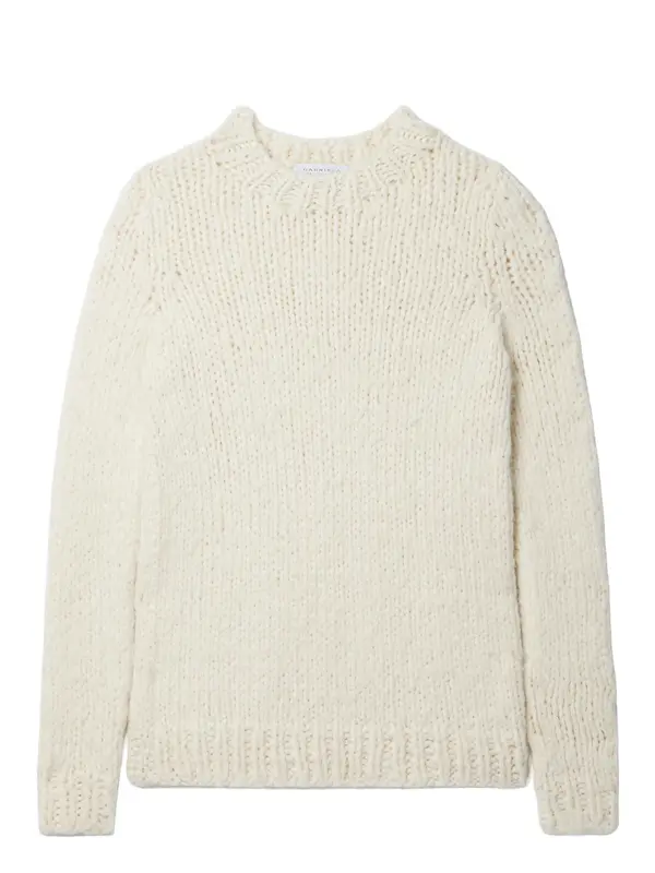 Gabriela Hearst Lawrence Cashmere Sweater - Ivory