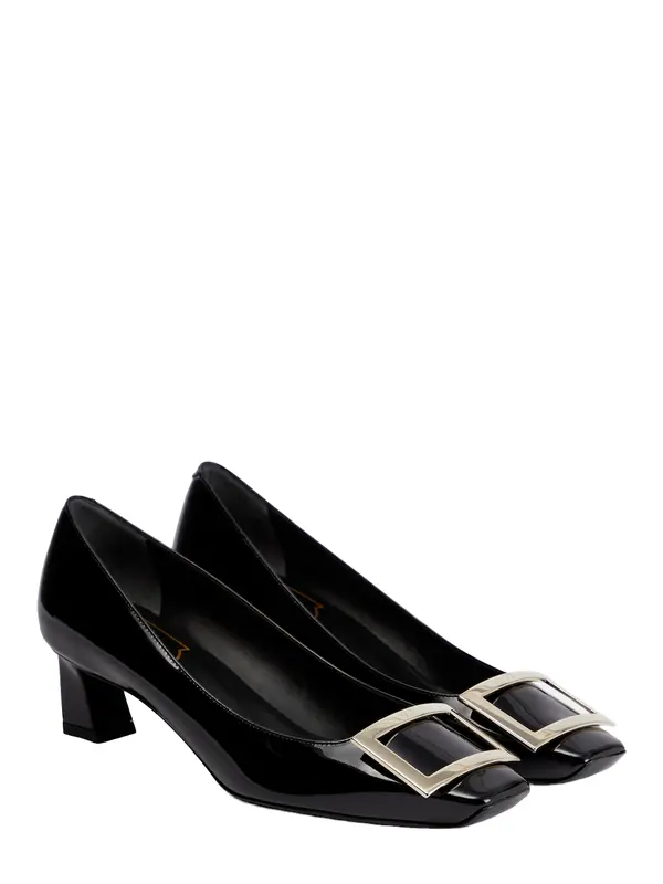 ROGER VIVIER Trompette 45 Pumps - Black
