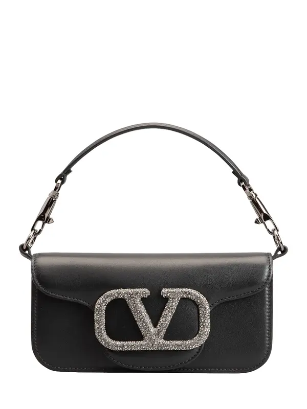 Valentino Garavani Loco Vlogo Small Shoulder Bag - Nero