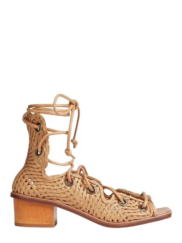 Stella McCartney Maia Woven Sandals - Sand
