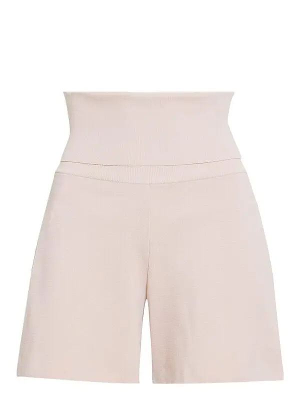 Stella McCartney Stretch-knit Shorts - Pastel Pink