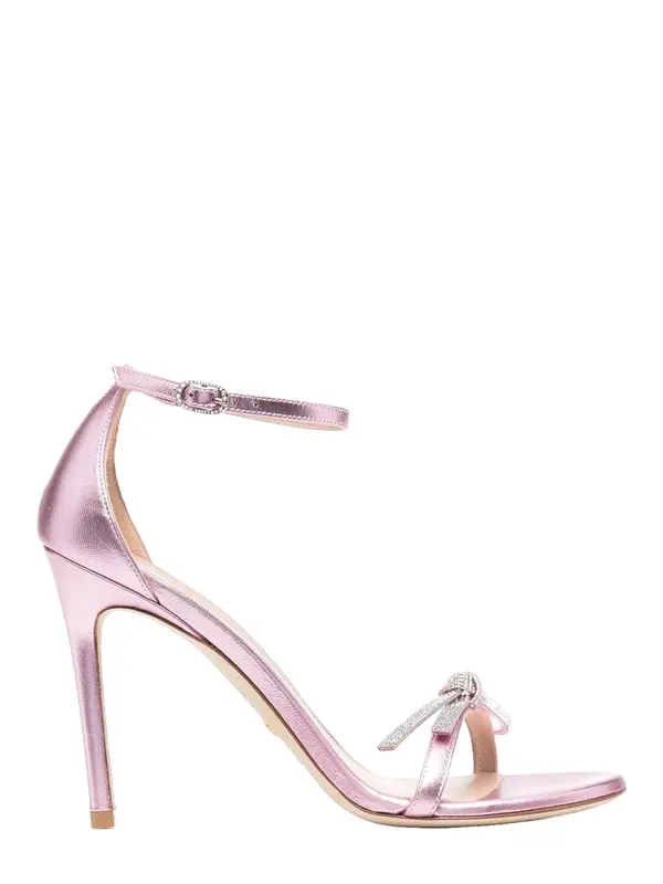 STUART WEITZMAN 110mm Crystal-embellished Sandals - Pink