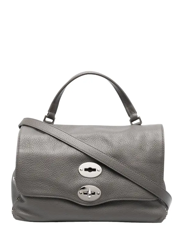 ZANELLATO Calf-leather Satchel - Grey