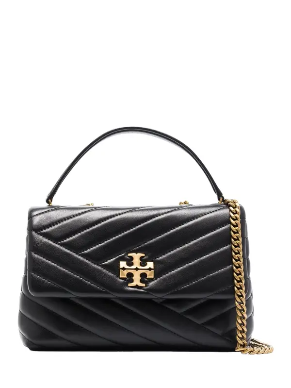 Tory Burch Kira Chevron Convertible Shoulder Bag - Black