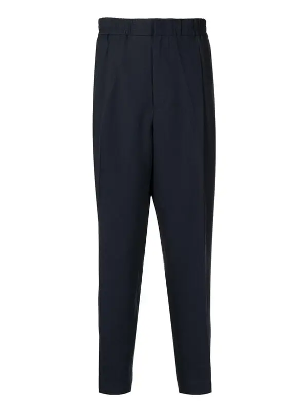 3.1 Phillip Lim Pleat-detail Tapered Trousers - Blue
