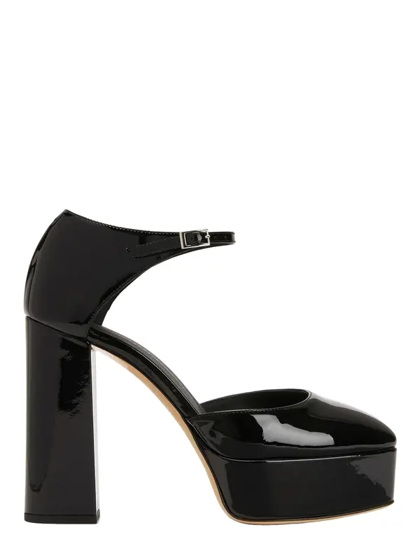 GIUSEPPE ZANOTTI 120mm Bebe Platform Pumps - Black