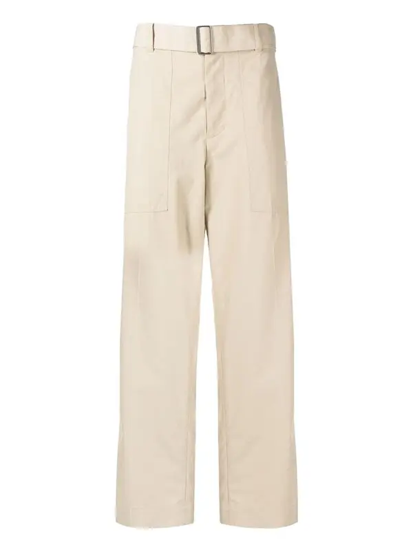 3.1 Phillip Lim Straight-leg Trousers - Neutrals