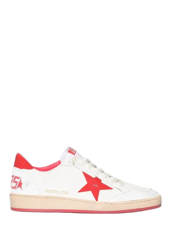 GOLDEN GOOSE Ball Star Low-top Sneakers - White