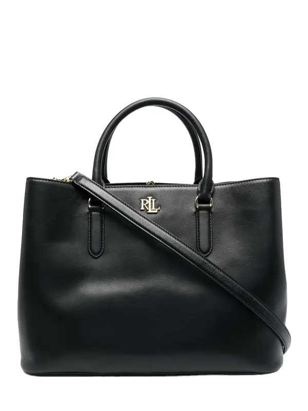 Ralph Lauren Mary Top-handle Tote - Black