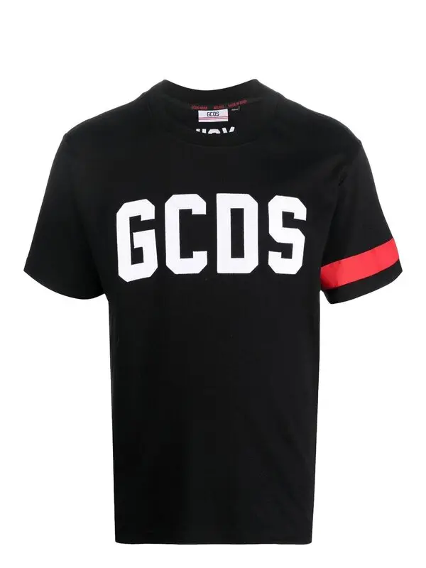 Gcds Logo-print T-shirt - Black
