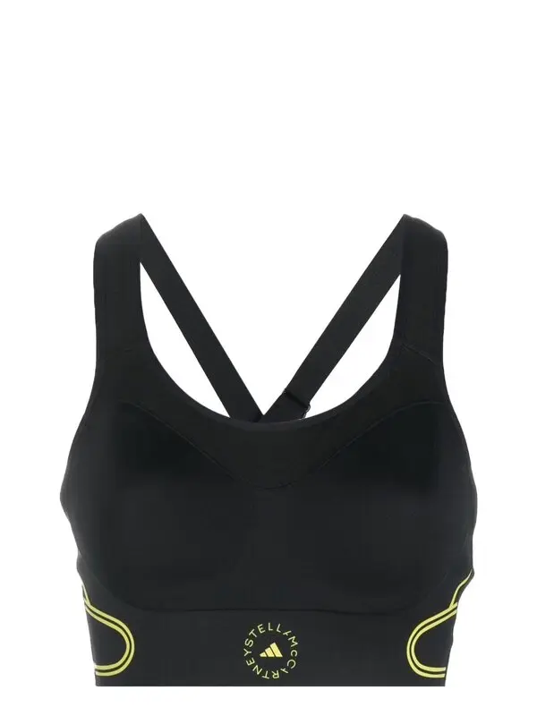 Adidas By Stella McCartney Truepace Running Sports Bra - Black