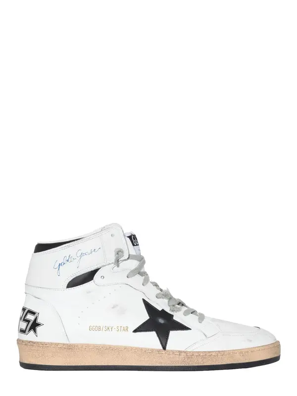 GOLDEN GOOSE Star Patch Sneakers - White