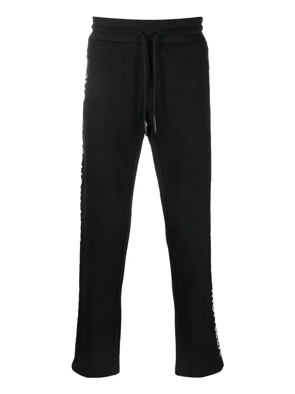 Moncler Logo-print Drawstring Track Pants - Black