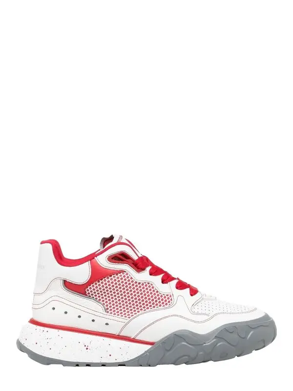 Alexander McQueen Court Trainer Sneakers - White
