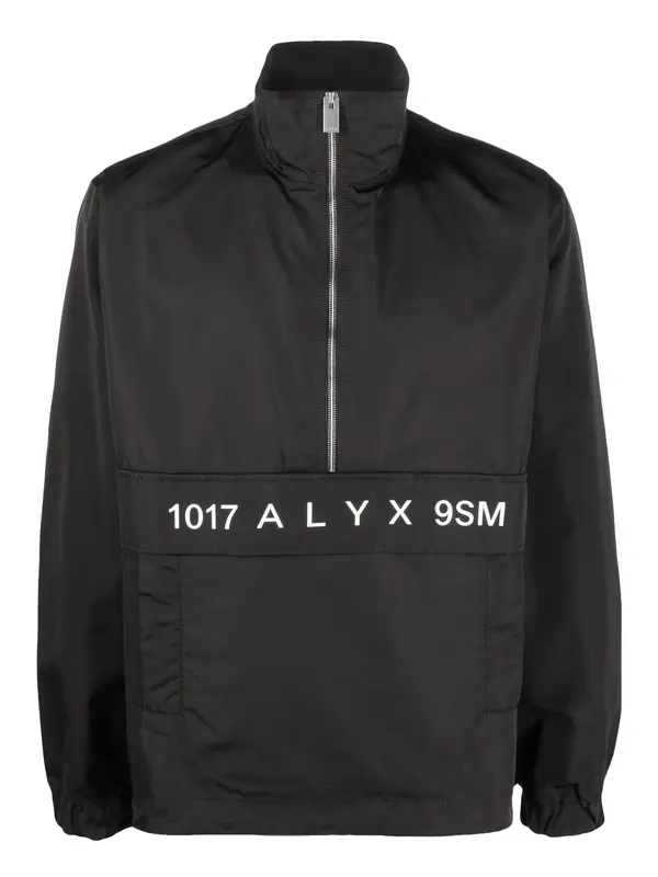 1017 Alyx 9sm Logo-print Windbreaker Jacket - Black