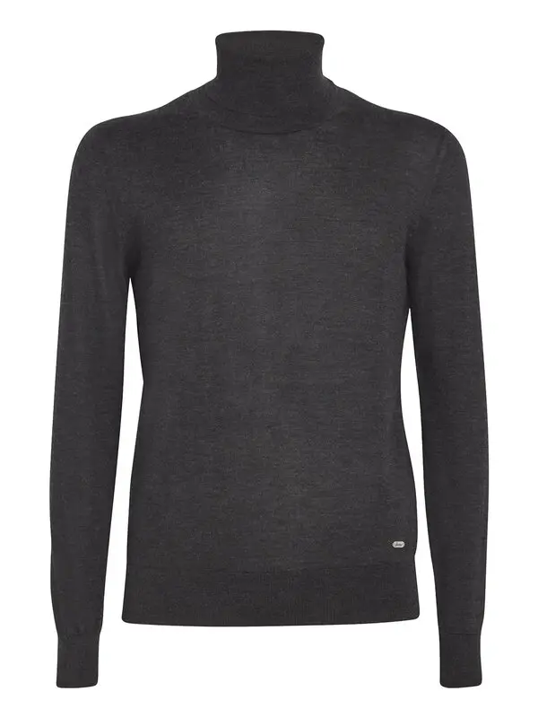 Brioni Cashmere-silk Rollneck Sweater - Grey