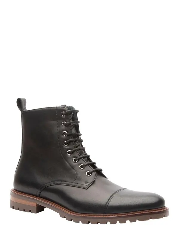 BLAKE MCKAY Bryan Cap Toe Boot - Black