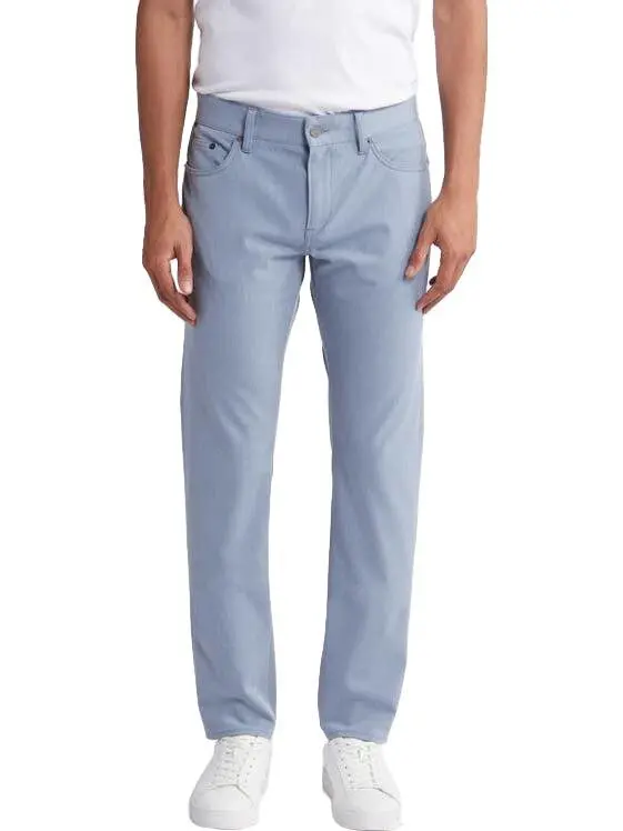 BOSS Delaware Slim Fit Five-pocket Pants - Light Blue