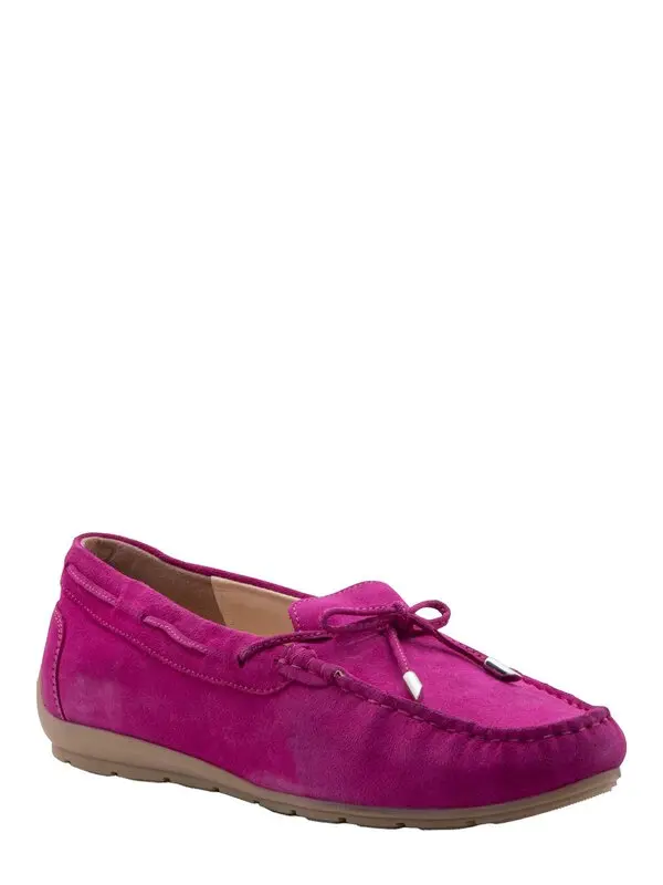 ARA Amarillo Leather Driving Shoe - Pink