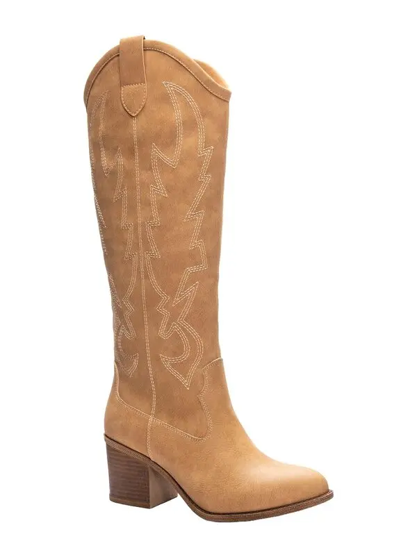 Chinese Laundry Upwind Western Boots - Camel