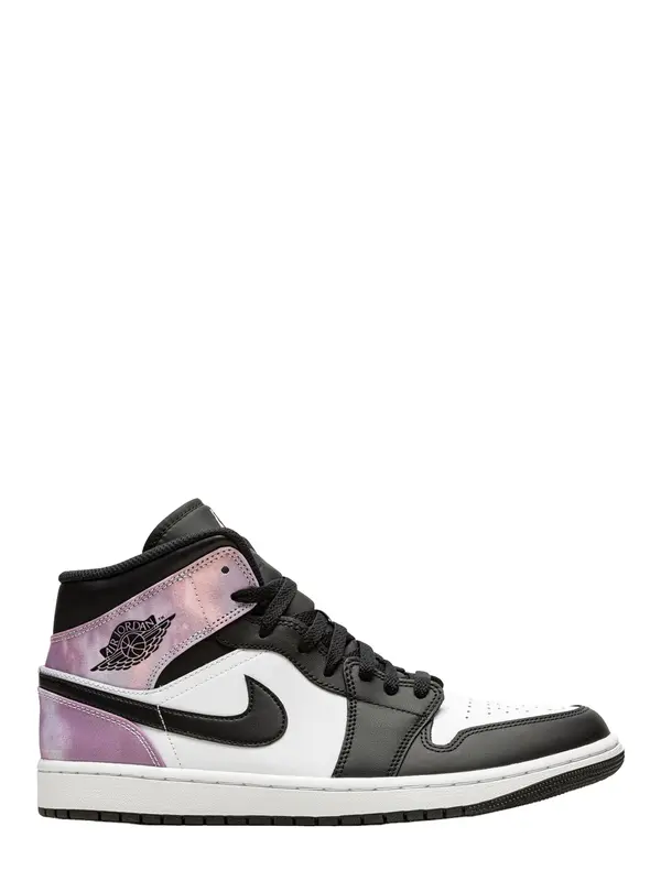 JORDAN Air 1 Mid Se Tie-dye Sneakers - White
